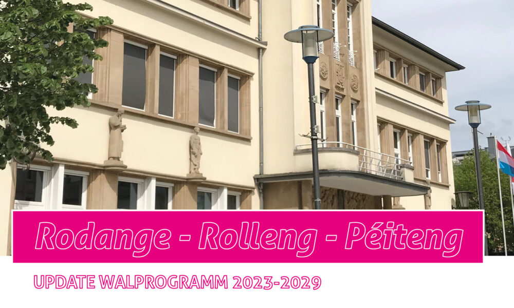 Walprogramm Gemeng Péiteng - MARC GOERGEN